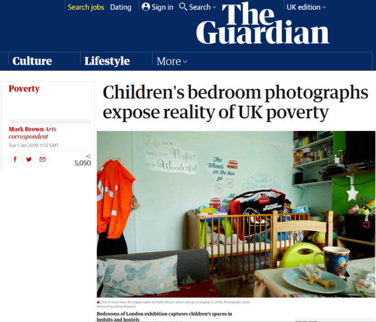 Children’s bedroom photographs expose reality of UK poverty | The ...